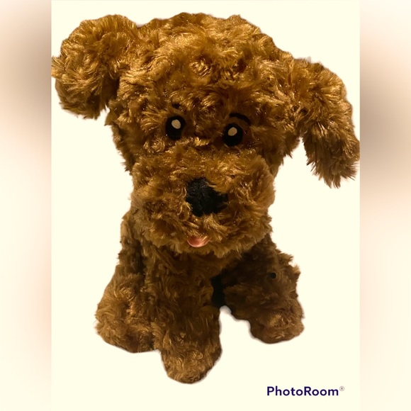 Progressive | Toys | Progressive Plush Ezra Brown Puppy Dog Tongue Out ...